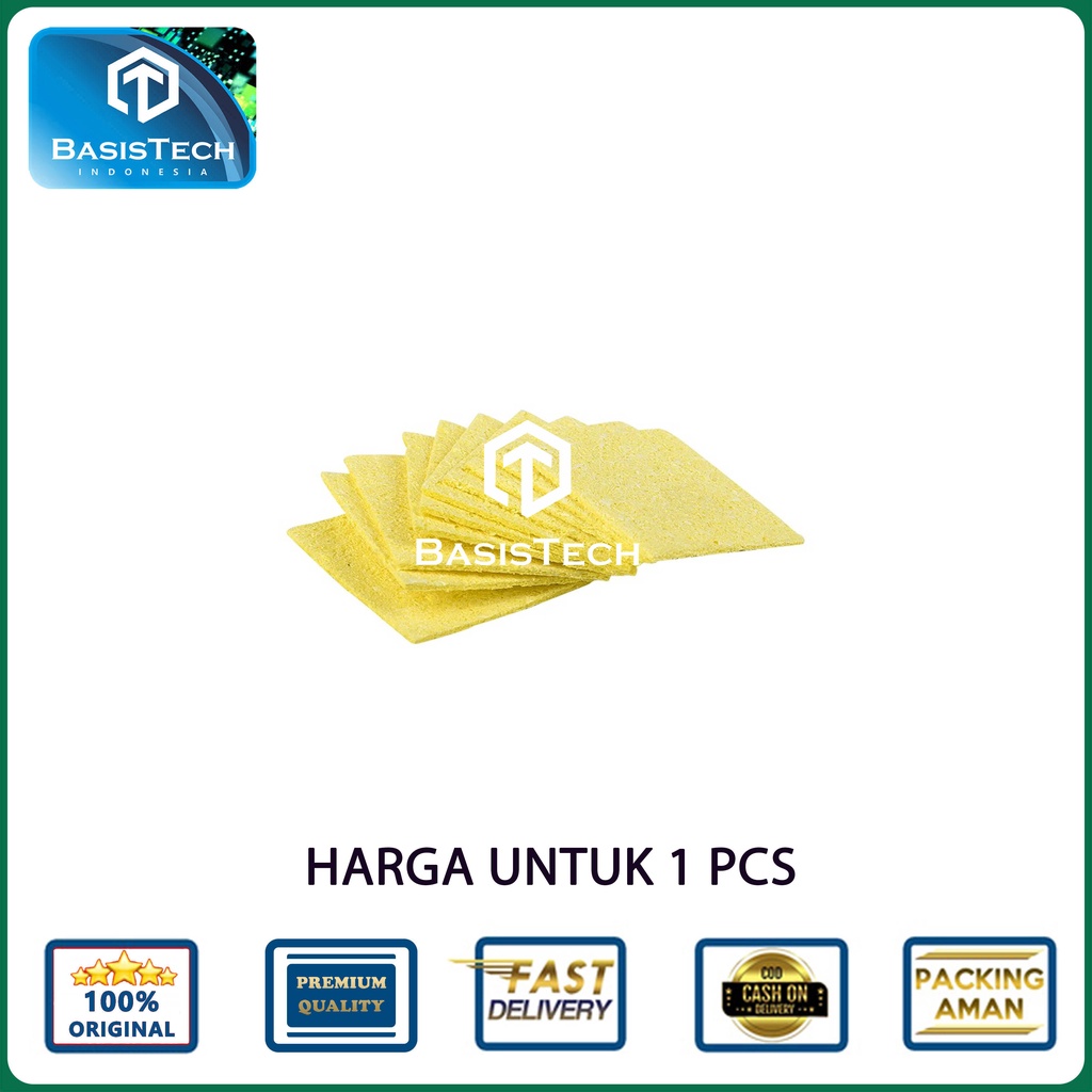 Jual SPON BUSA PEMBERSIH MATA SOLDER FOAM SOLDERING SMALL | Shopee ...