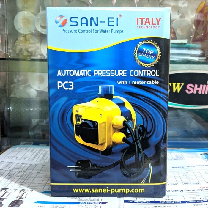 Jual Original Otomatis Pompa Booster / Automatic Pressure Control San-Ei Sanei Pc3 Bisa Gojek ...