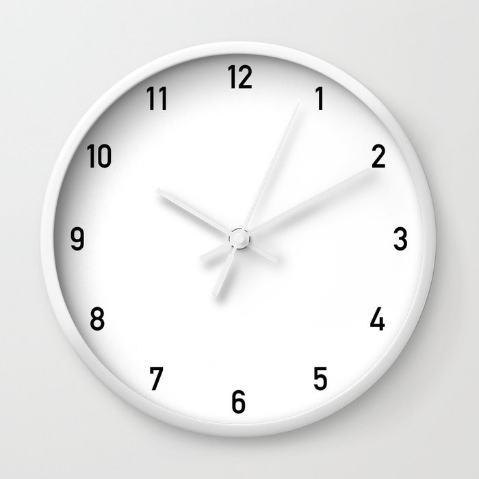 Jual Jam Dinding Jam Angka Latar Putih | Shopee Indonesia