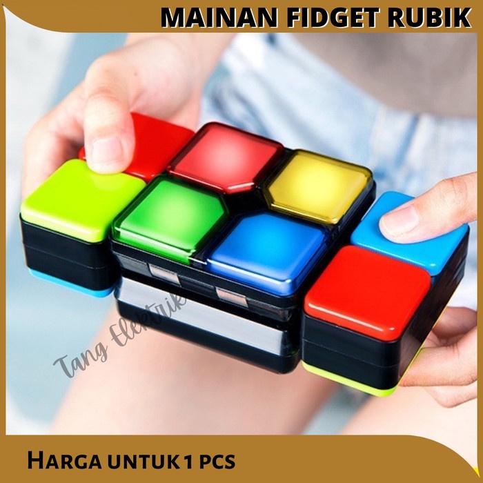 Jual MAINAN FIDGET RUBIK CUBE PUZZLE FLIP SLIDE FIDGET GAME FOLDING ...