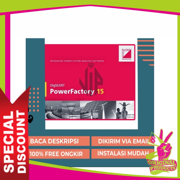 Jual Promo Digsilent Power Factory 15 Power System Analysis Lifetime