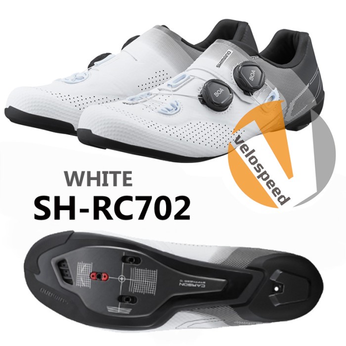 Jual SHIMANO RC7 SH-RC702 WHITE WIDE - Sepatu Cleat Road Bike | Shopee ...