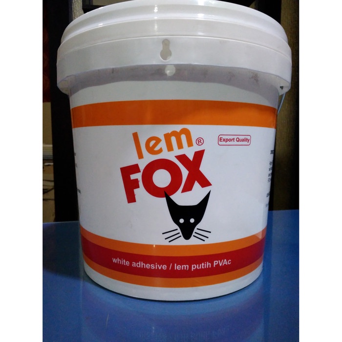 Jual Baru Lem Fox Putih Pvac 10 Kg / Lem Fox Pvac 10 Kg / Lem Fox Putih ...