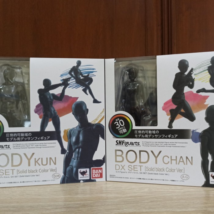 Jual Shf Body Kun Body Chan Solid Black Color Ver - Shfiguarts ...