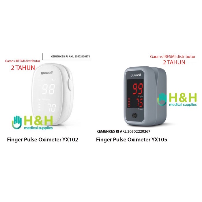 Jual NEW OXYMETER YUWELL / OXYGEN METER / OXYMETER ORIGINAL TERBARU ...