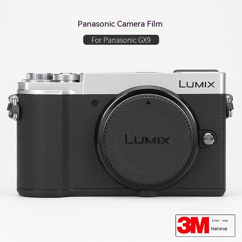 Jual For Panasonic gx9 LUMIX gx9 camera protective film 3m carbon fiber camouflage sticker ...