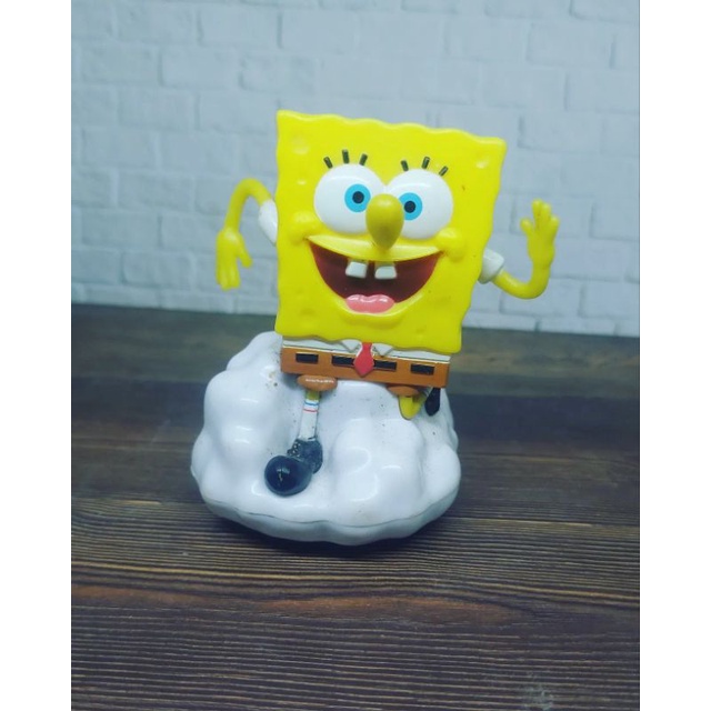 Jual Spongebob naik awan Figure Mainan Happy Meal McD Viacom | Shopee ...