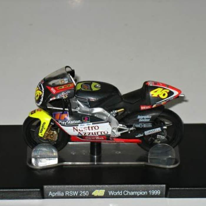 Jual COD Diecast Miniatur Motogp Leo Models Valentino Rossi 1999 ...