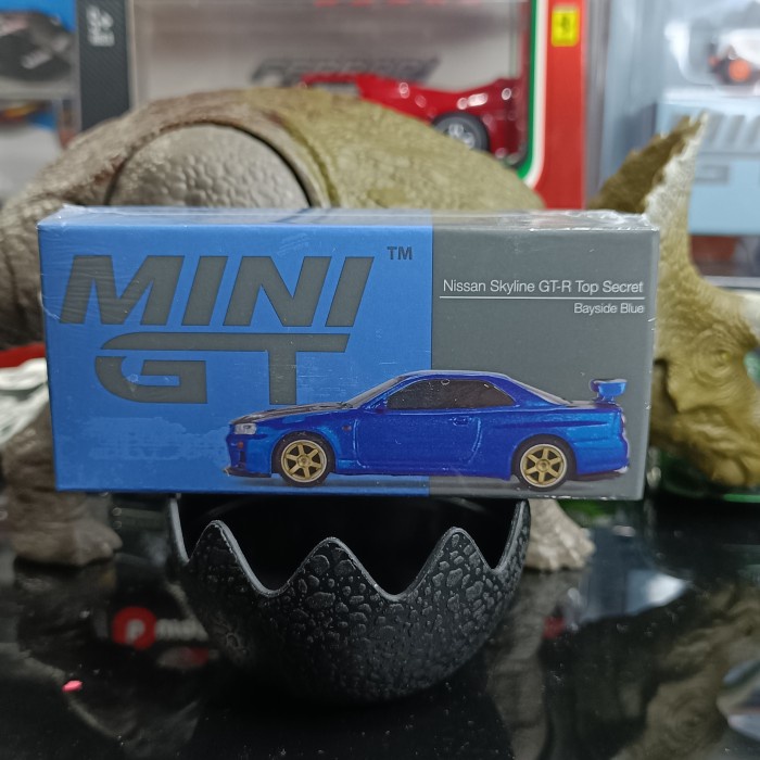 Jual COD Minigt Nissan Skyline Gt-R R34 Top Secret Bayside Blue Bisa ...