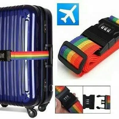 Jual TALI PENGIKAT KOPER DENGAN KODE KEAMANAN - STRAP BAG SECURITY ...