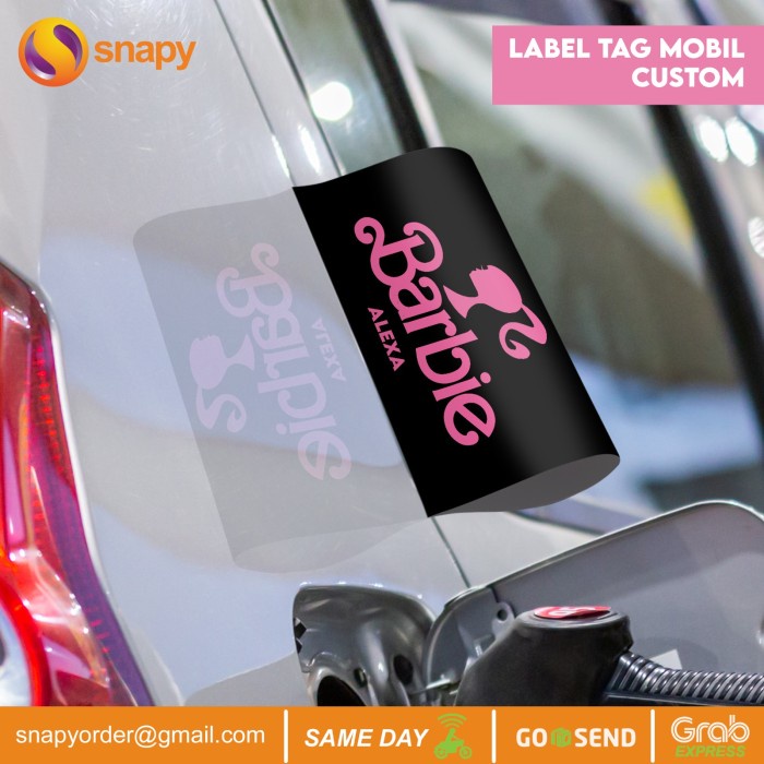 Jual Promo Tag Label Mobil Barbie Lego Hotwheels Blackpink Marvel ...