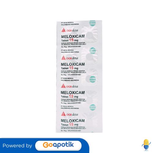 Jual MELOXICAM OGB DEXA MEDICA 15 MG STRIP 10 TABLET | Shopee Indonesia