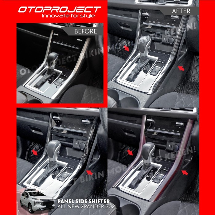 Jual Panel Cover Side Shifter Perseneling Otoproject New Xpander 2021 ...