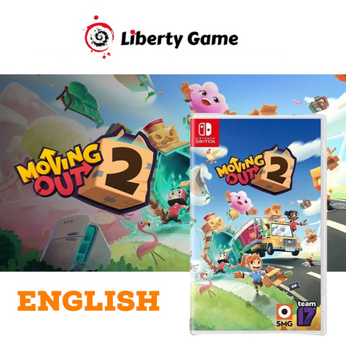Jual Nintendo Switch Moving Out 2 | Shopee Indonesia