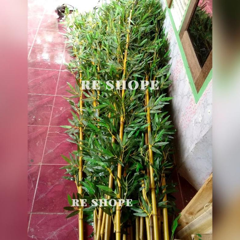 Jual Trend - partisi batang bambu tinggi 1,7mtr/bambu hias artificial ...
