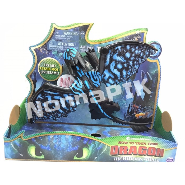 Jual Toothless Toy Dragons Large dragon figure with sound and light ...