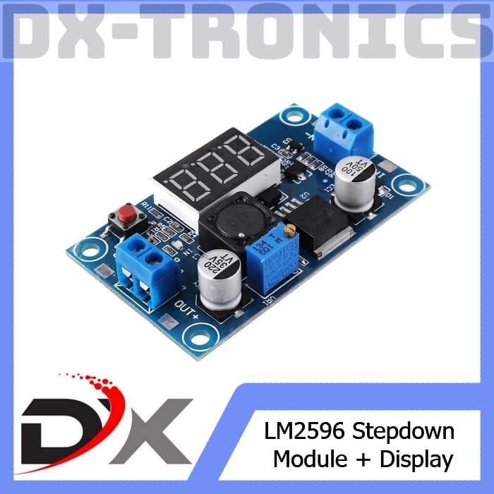 Jual LM2596 Module DC - DC step down with 7-Segment Display | Shopee Indonesia