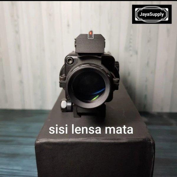 Jual Acog Shark Fin Pisir Zoom Scope Hiu 4x33mm Trijicon Bushnell ...