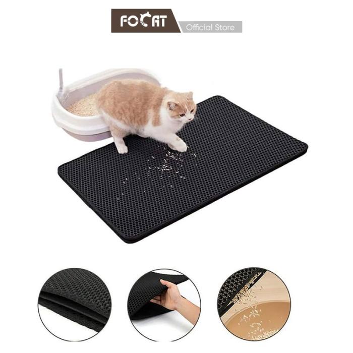 Jual Keset Pasir Kucing M51-M53 Pet Litter Mat Foldable Double Layer ...