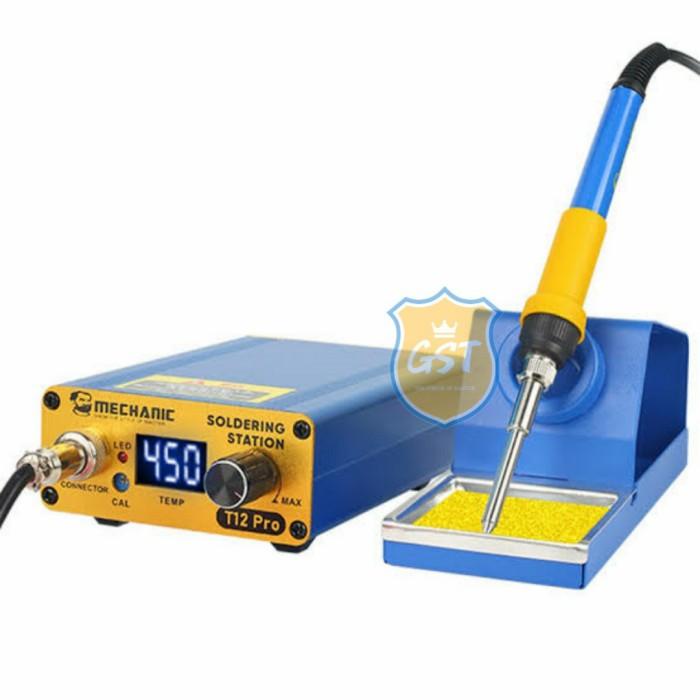 Jual SOLDER STATION MECHANIC T12 PRO ORIGINAL | Shopee Indonesia