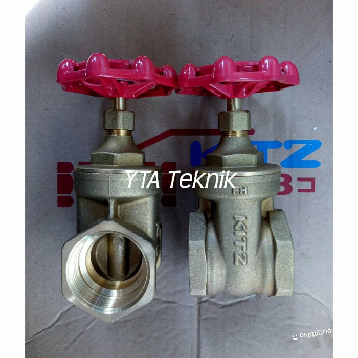 Jual Gate valve kitz 1 1/2 /Stop kran 11/2 kitz Original japan | Shopee Indonesia
