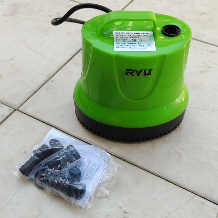 Jual Original Mesin Pompa Air Celup Ryu Rwp 100 Ac Water Pump Ryu ...