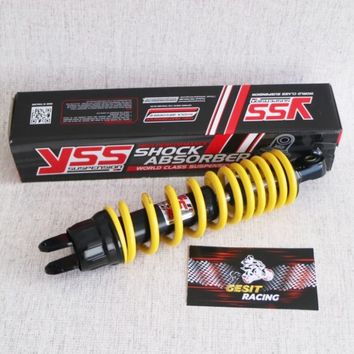 Jual New Shock Yss Pro Zr 330Mm Vario 125-150-Beat Fi-Scoopy Fi Yellow Kuning Bisa Sameday ...