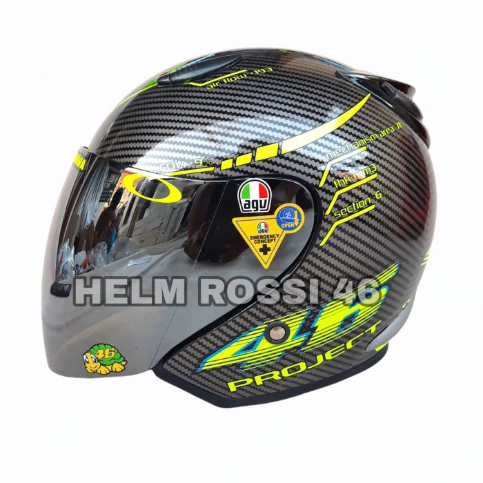 Jual New Helm Ink Centro - Agv Motif Carbon Glossy - Agv Carbon Project ...