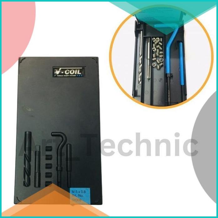 Jual Tap Recoil Set VOLKEL M7 x 1.0 Tap Repair Drat Rusak Recoil Tap ...