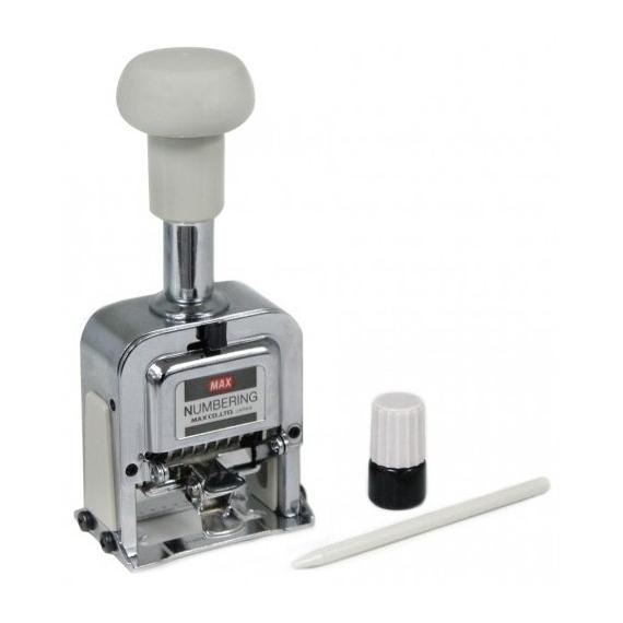 Jual Max Numbering Machine 6 Digits | Max Stempel Nomor Otomatis 6 ...