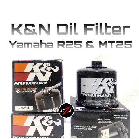 Jual Ori KN Oil Filter Yamaha R25 Mt25 R1 R3 R6 - Saringan Oli Knn 204 ...