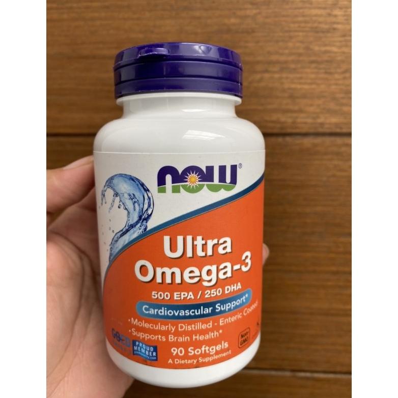 Jual NOW FOODS ULTRA OMEGA-3 OMEGA 3 500 EPA / 250 DHA 90 180 SOFTGELS | Shopee Indonesia