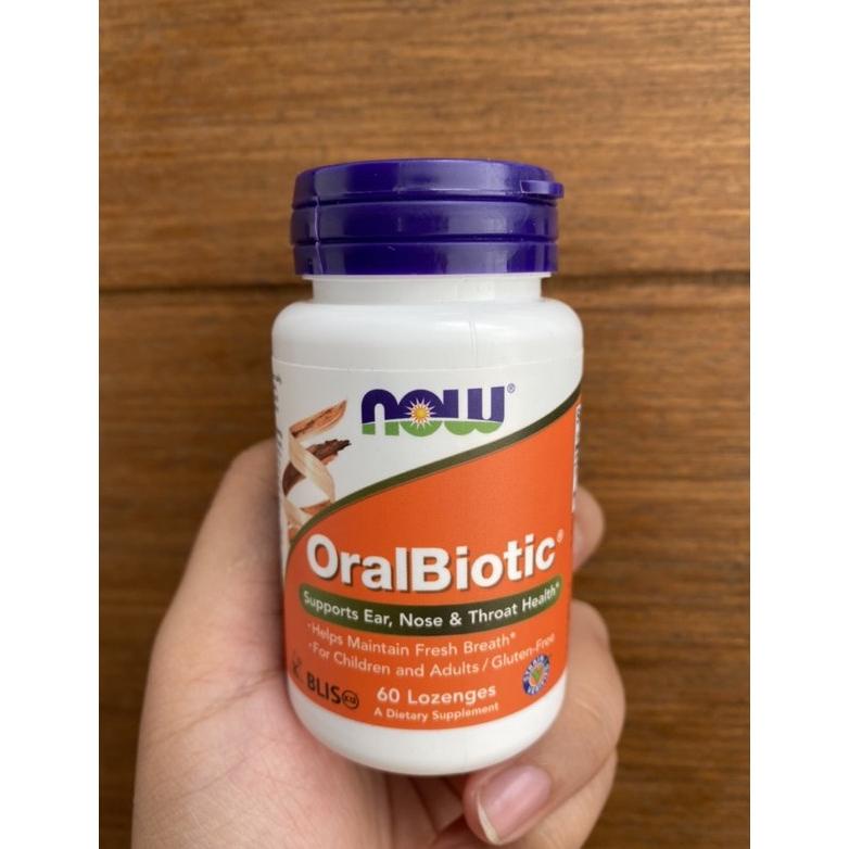 Jual NOW FOODS ORALBIOTIC ORAL BIOTIC 60 LOZENGES | Shopee Indonesia