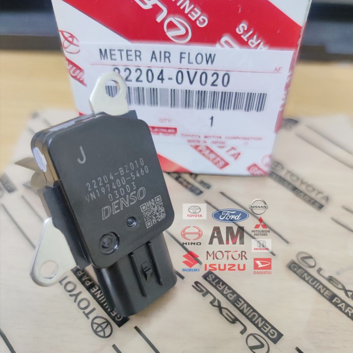 Jual Sensor Air Flow Maf Sienta Camry Hiace All New Yaris Grand Veloz ...