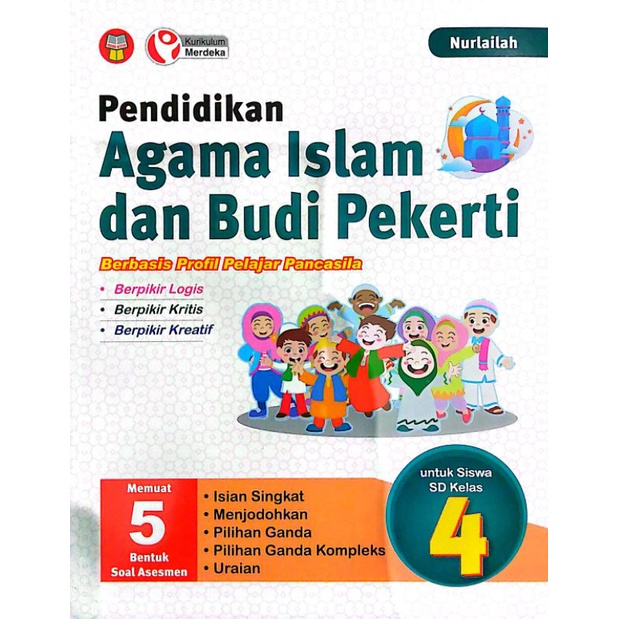Jual BUKU PENDIDIKAN AGAMA ISLAM DAN BUDI PEKERTI SD/MI KELAS 4 KURIKULUM MERDEKA | Shopee Indonesia