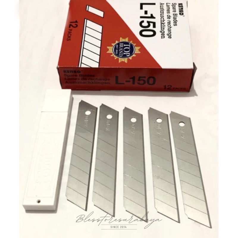 Jual [Boon 758] (Per Tube Putih) Refill Isi Cutter Besar Kenko L150 ORI | Shopee Indonesia