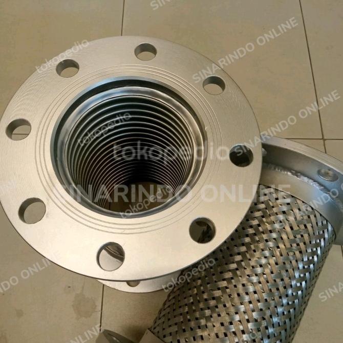 Jual Flexible Hose Joint Stainless Ss 304 3 Inch Dn 80 X 30 Cm Jis 10K ...
