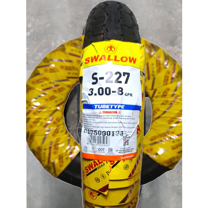 Jual Ban Motor Vespa Swallow S227 300 8 Tubetype | Shopee Indonesia
