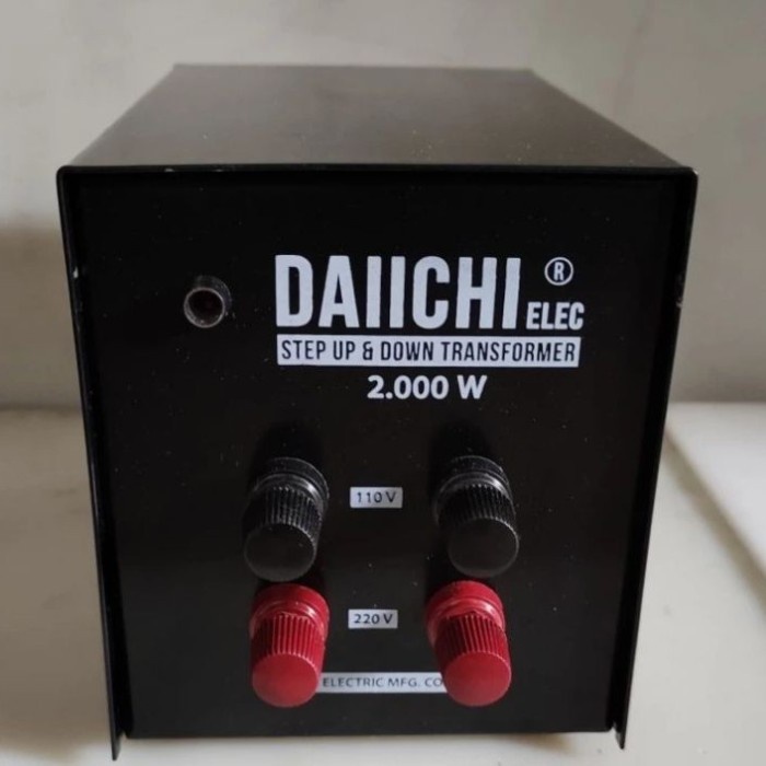 Jual Trafo Step Down & Up 2000 Watt Transformer Merk | Shopee Indonesia