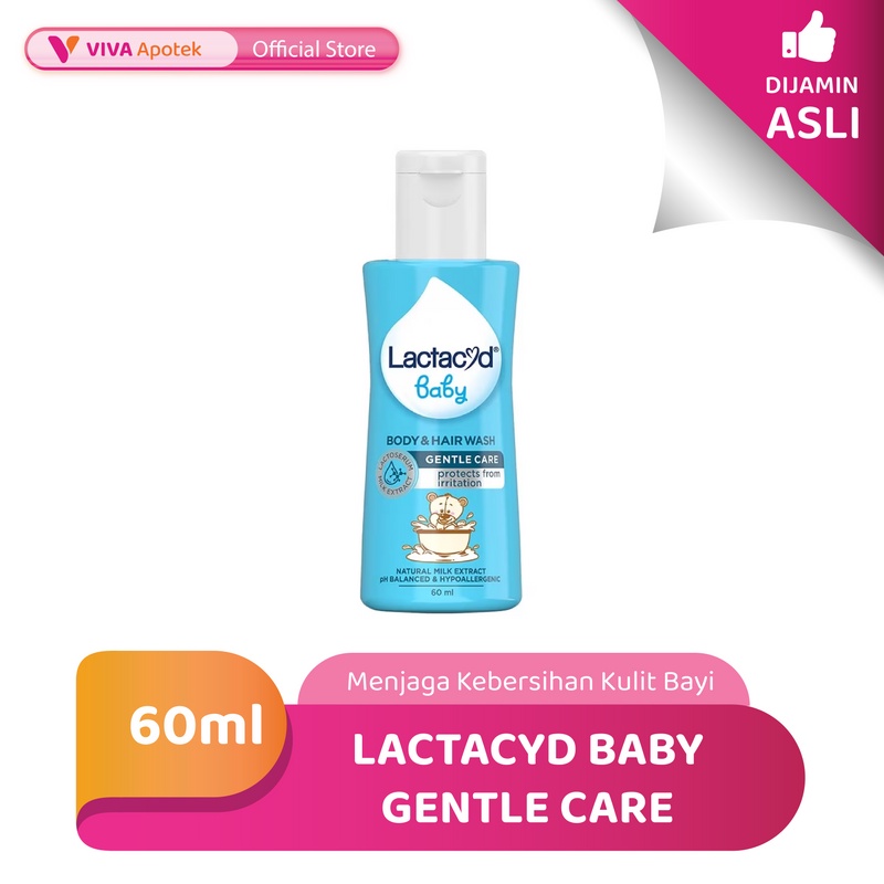 Jual Lactacyd Baby Gentle Care untuk Menjaga Kebersihan Kulit Bayi (60 ...