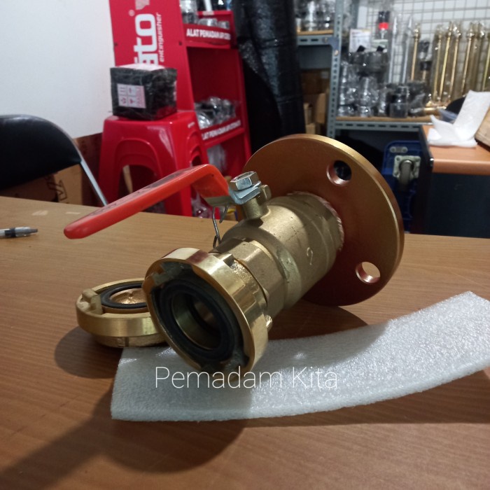 Jual fire hydrant valve 2" storz DN50-10K flange | Shopee Indonesia