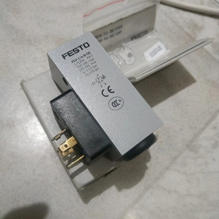 Jual Sale Festo Pev-1/4-B-Od Pneumatic Pressure Switch Festo 175250 ...