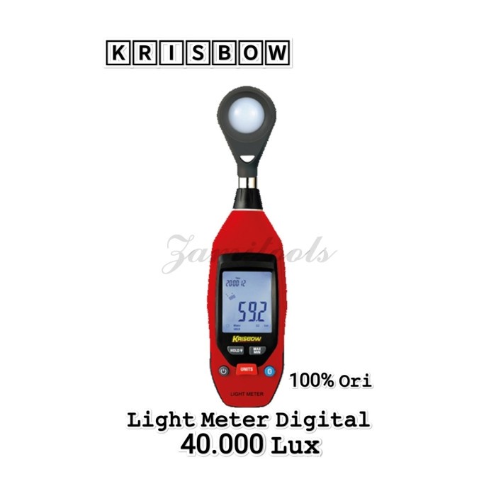 Jual Alat Pengukur Cahaya/ Lux meter/ Light Meter Krisbow | Shopee ...