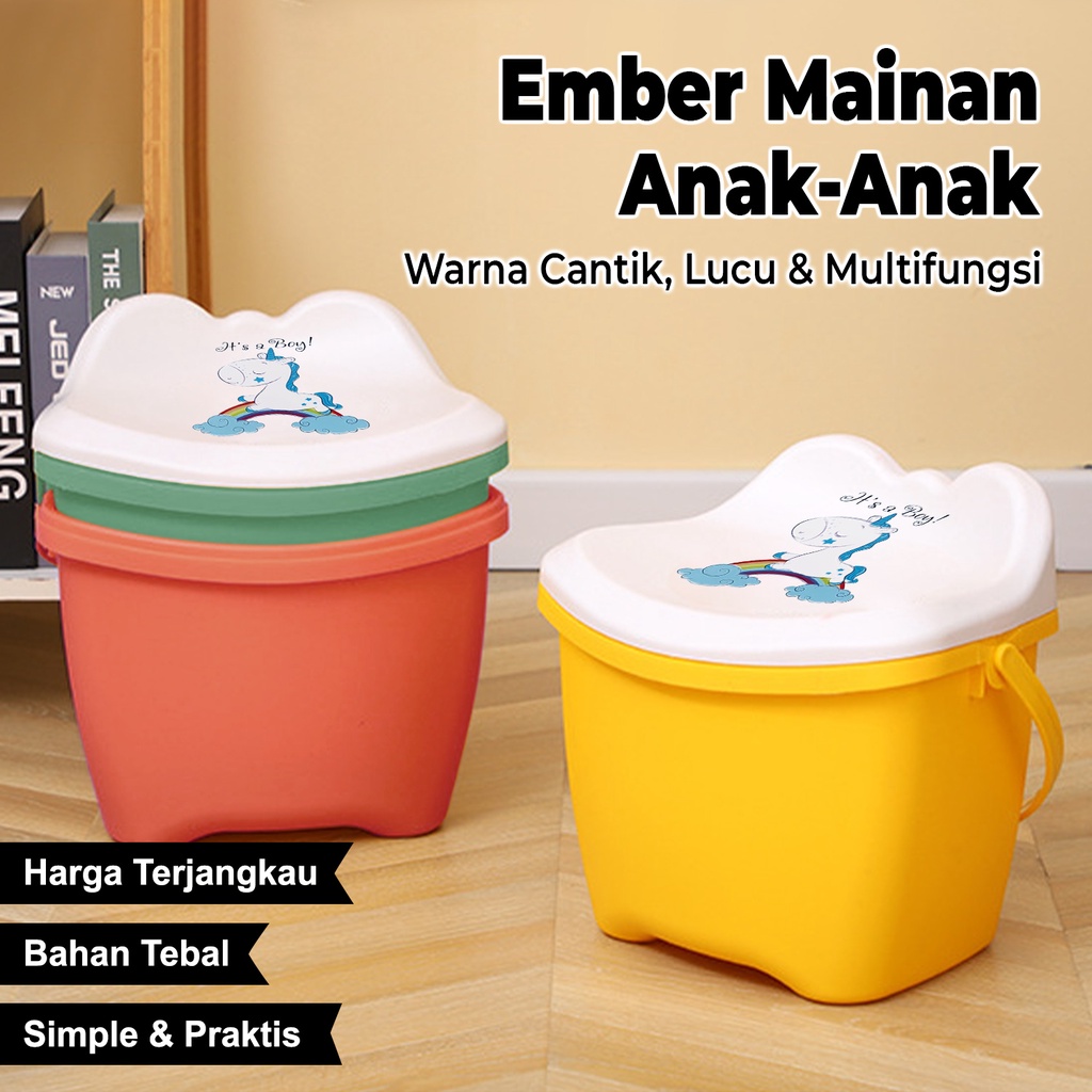 Jual Box Mainan 2 in 1 Serbaguna / Tempat Penyimpanan Mainan / Bangku ...