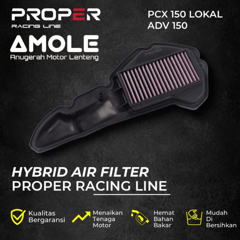 Jual Filter Udara Air Filter PROPER Honda PCX 150 Lokal ADV 150 ...