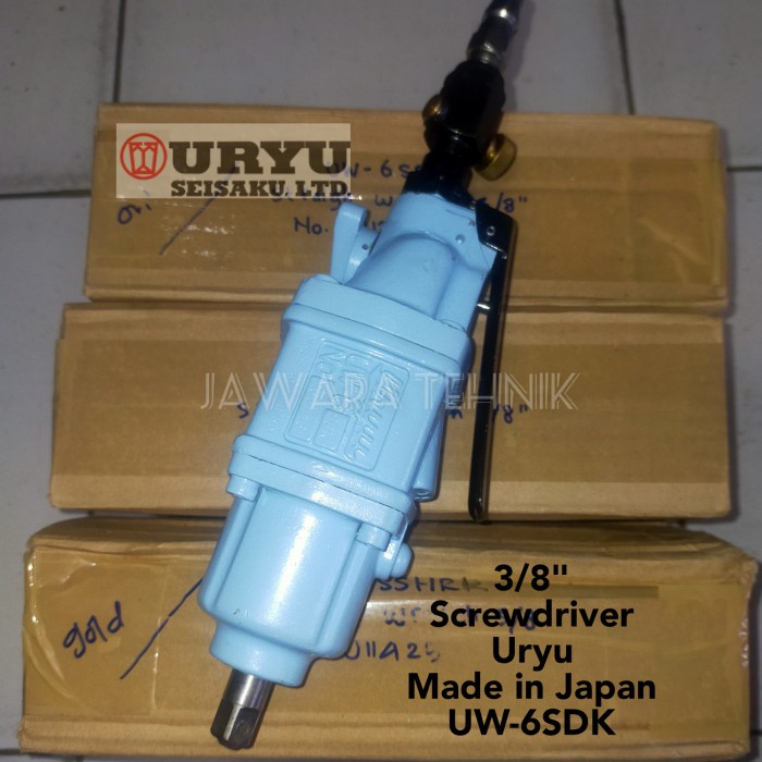 Jual Baru Uw-6Sdk Air Impeck Wrench Uryu 3/8 Pneumatic Tools Bisa Gojek | Shopee Indonesia