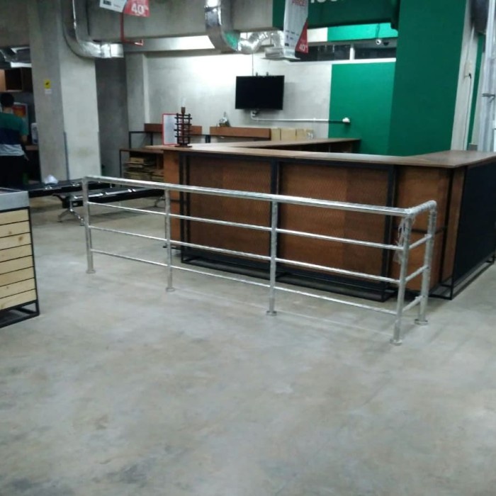 Jual [Ori] Railing Partisi Stainless Besi Bisa Sameday | Shopee Indonesia