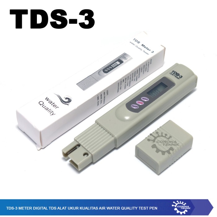 Jual TDS-3 Meter Digital TDS Alat Ukur Kualitas Air Water Quality Test ...