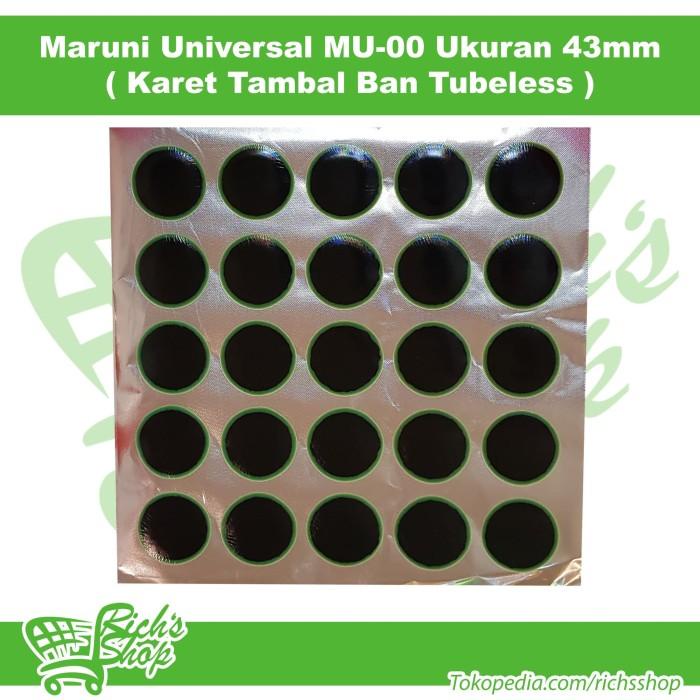 Jual Karet Tambal Tip Top Maruni Universal Mu-00 Lembar Isi 25Pcs ...