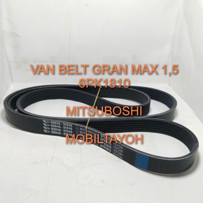 Jual Van Belt Daihatsu Grand Mak 1,5 Ps 6Pk1810 Panbel Granmax Tali ...